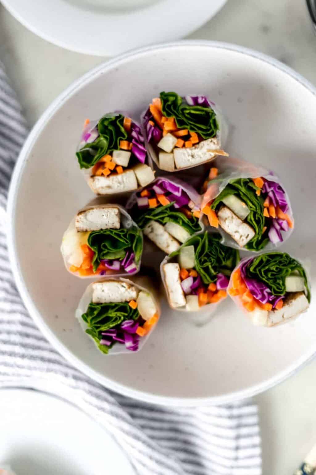 Fresh Vegan Spring Roll