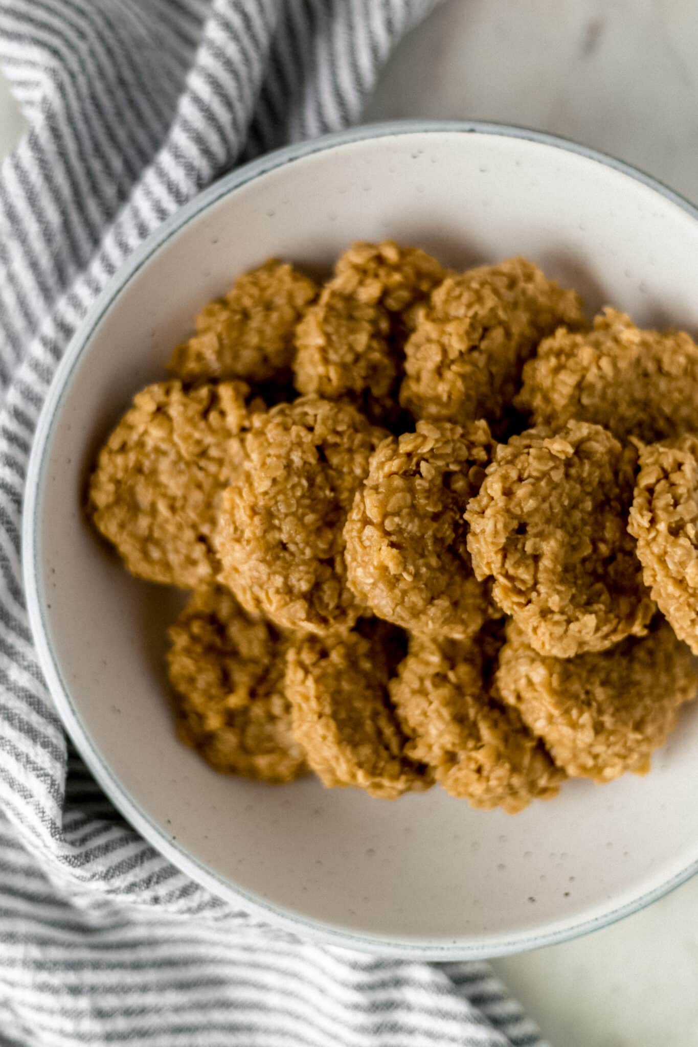 No Bake Eggnog Cookies