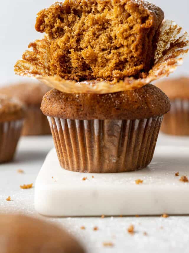 Gingerbread Muffins with Molasses Recipe : Simply LaKita