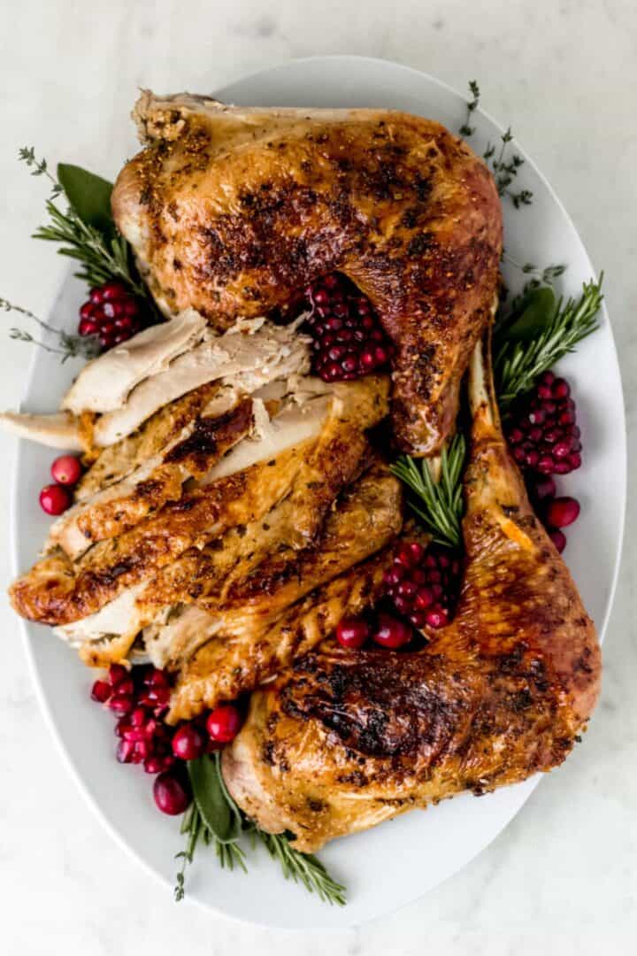 Cajun Maple Glazed Spatchcock Turkey