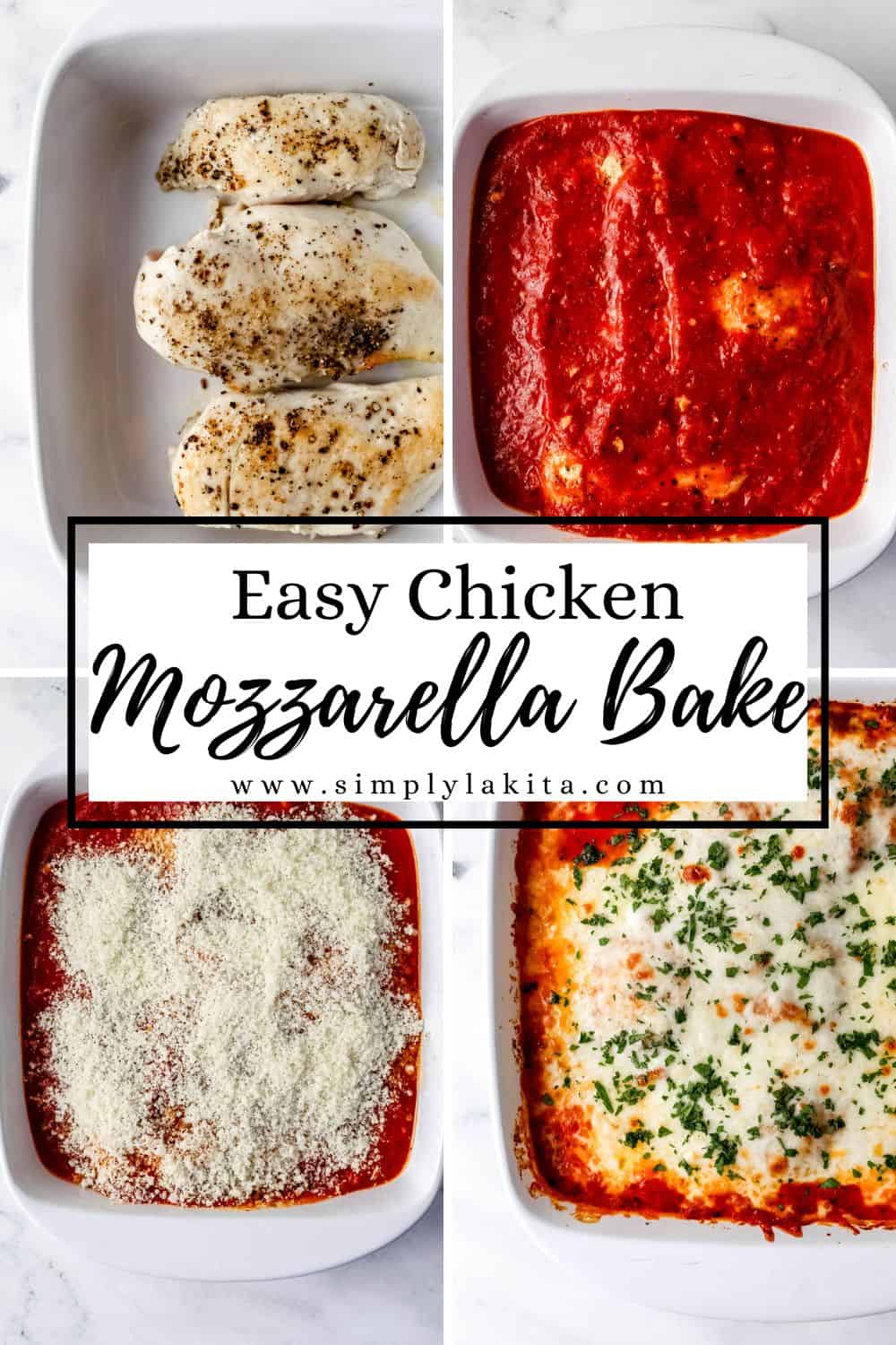 Easy Chicken Mozzarella Bake Recipe