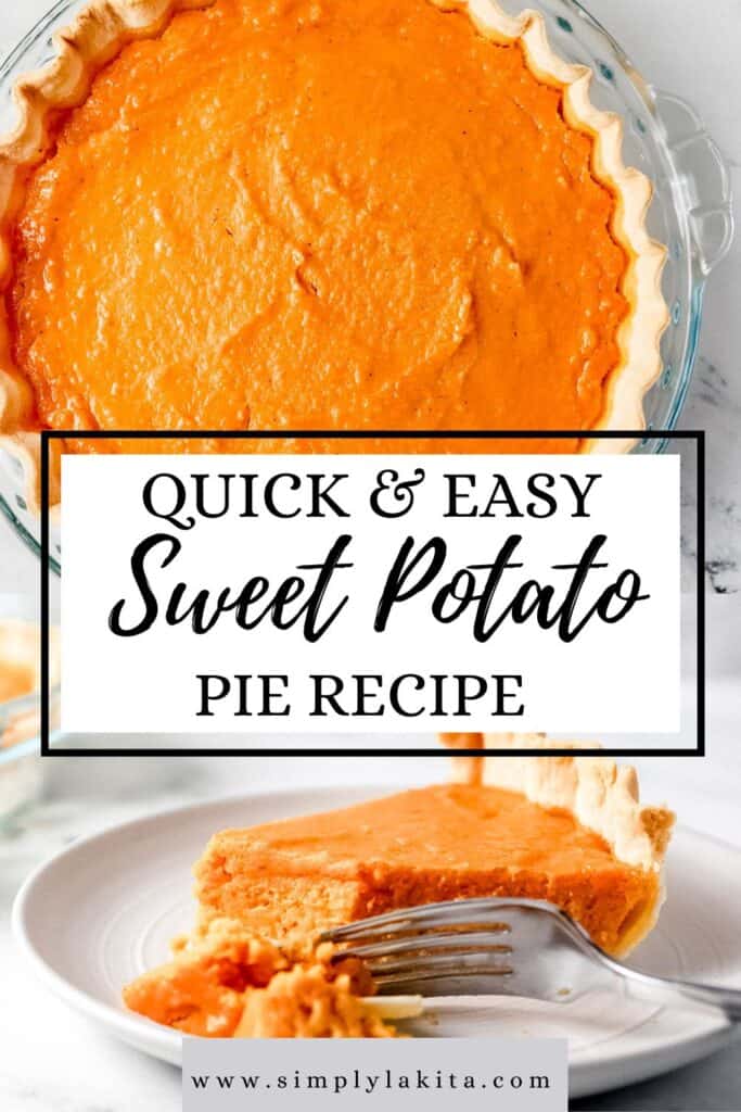 Easy Sweet Potato Pie