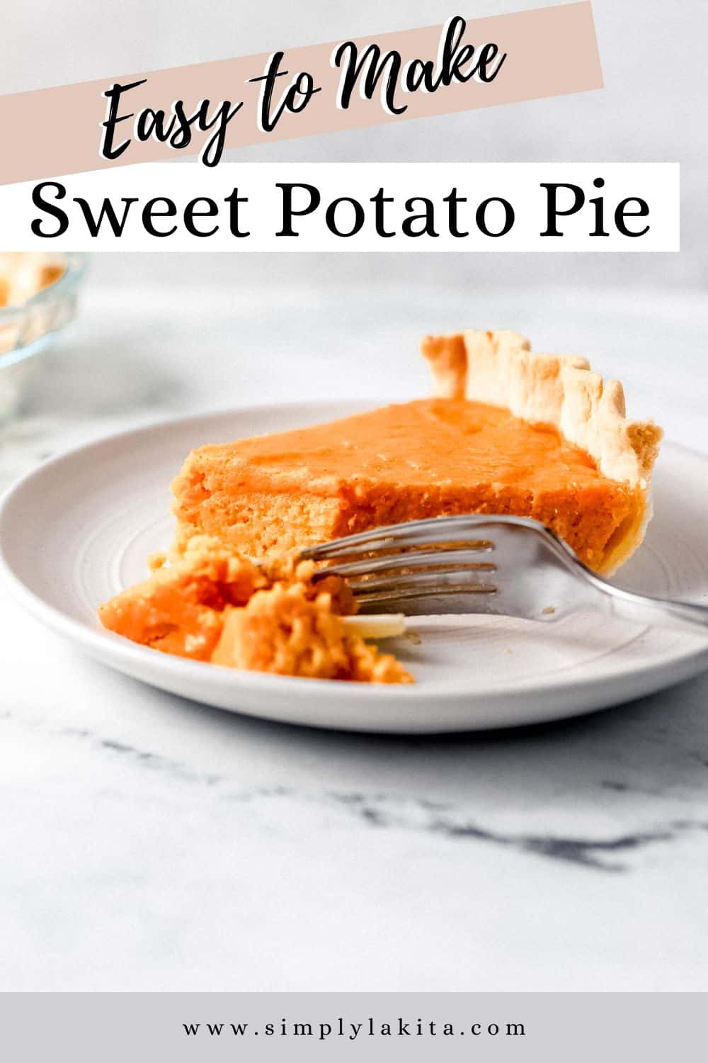 Easy Sweet Potato Pie