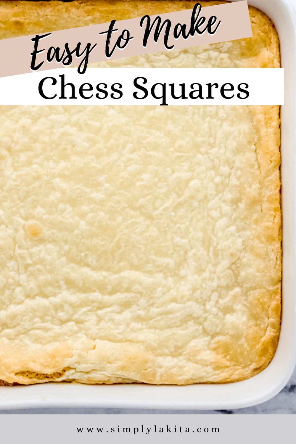 Chess Squares Recipe – Easy Southern Gooey Butter Bars
