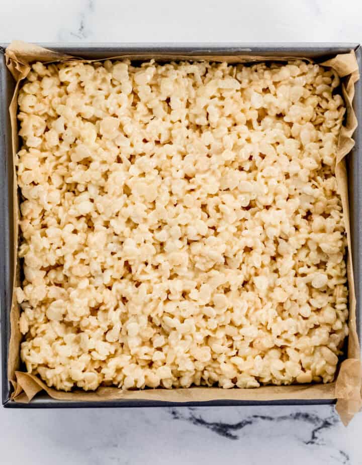 Gooey Rice Krispie Treats (Soft, Chewy & Extra Marshmallowy!)