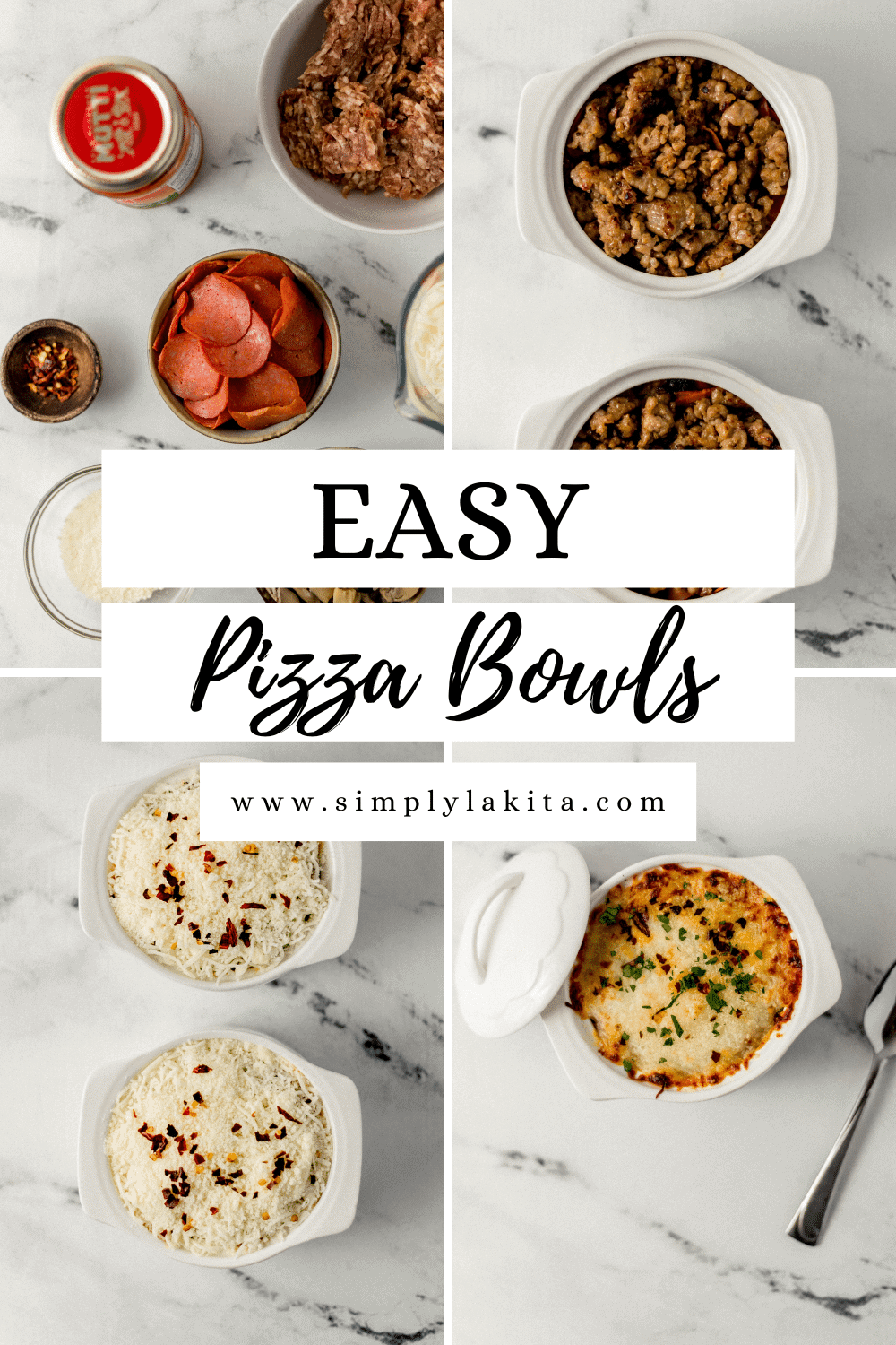 Easy Pizza Bowls