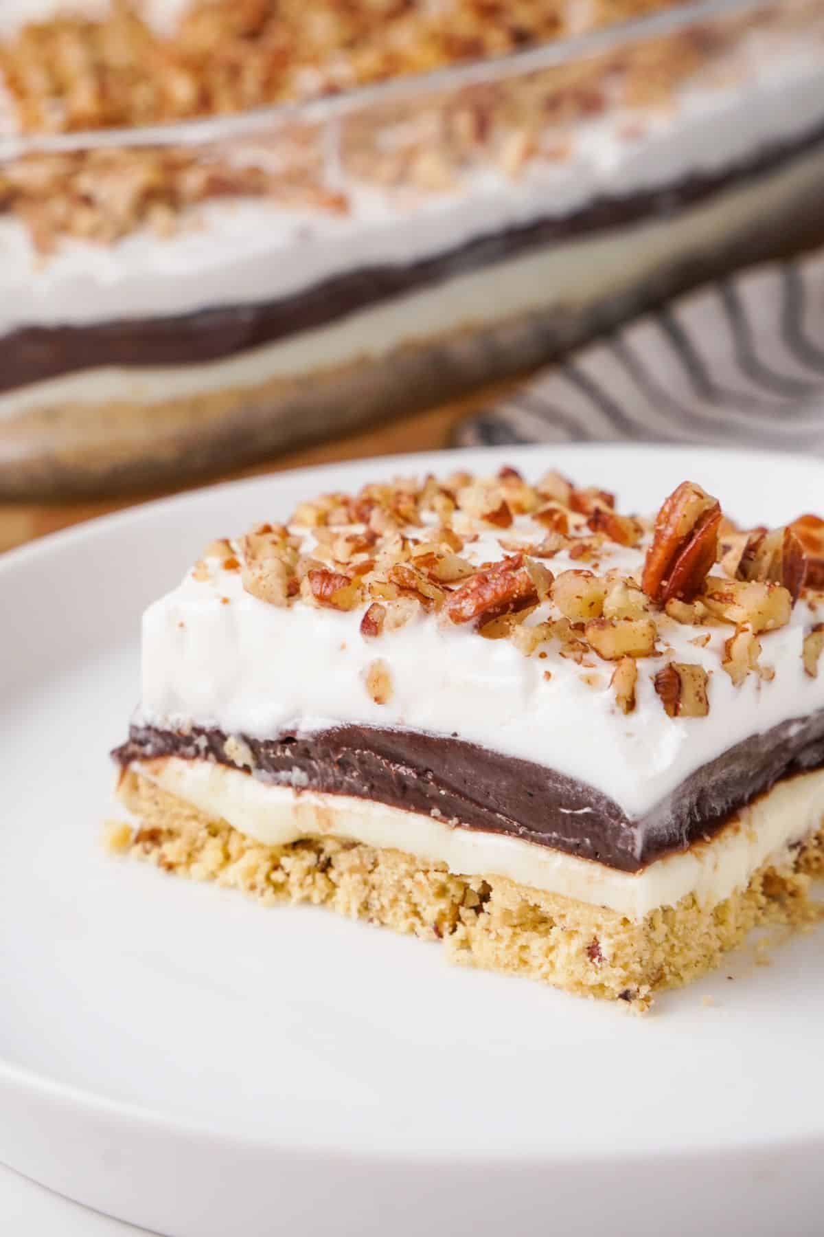 Best Chocolate Delight Recipe (Easy Layered Dessert)