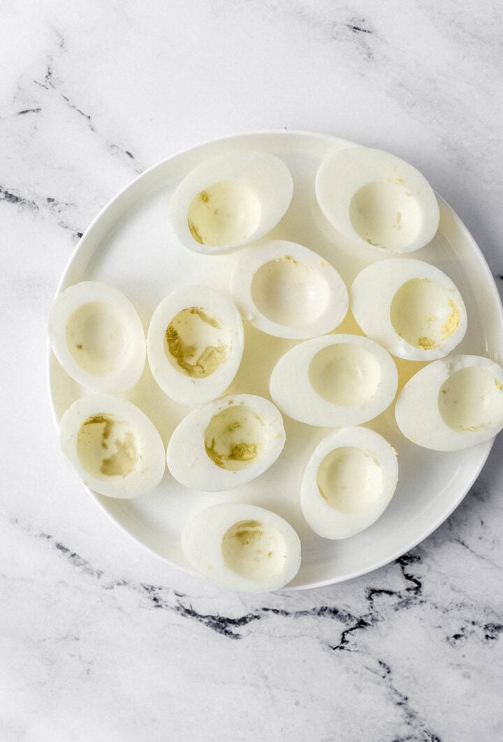 Easy Deviled Eggs with Miracle Whip