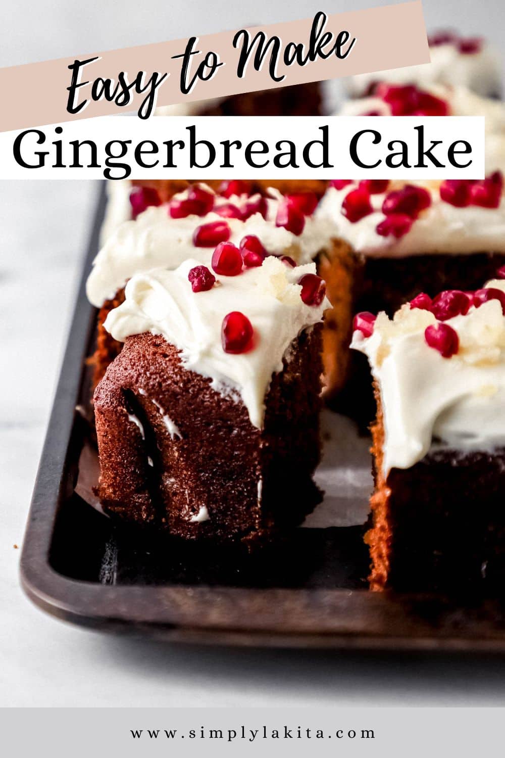 Easy Gingerbread Cake Recipe