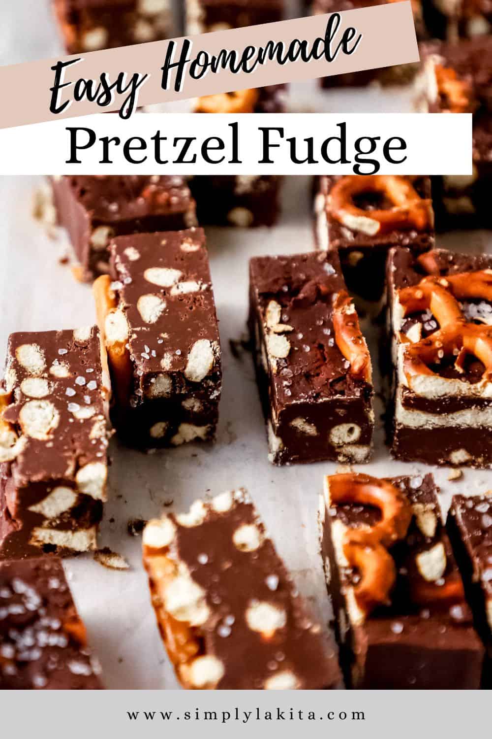 Easy Pretzel Fudge Recipe - Sweet & Salty