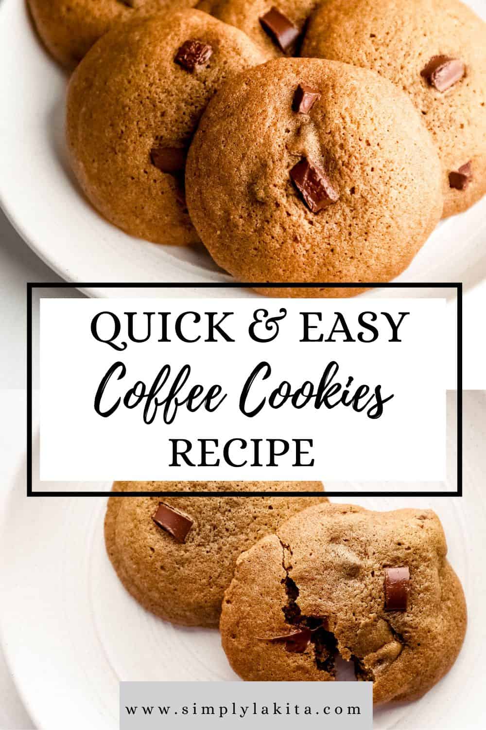Coffee Cookies Recipe (Soft, Chewy & Packed with Espresso)
