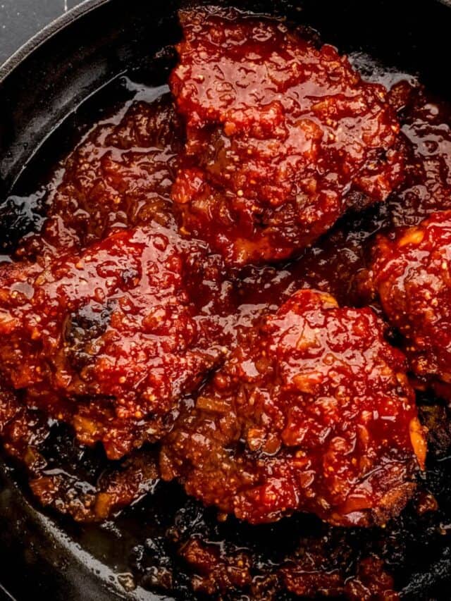 Easy Oven Baked Bbq Chicken Thighs