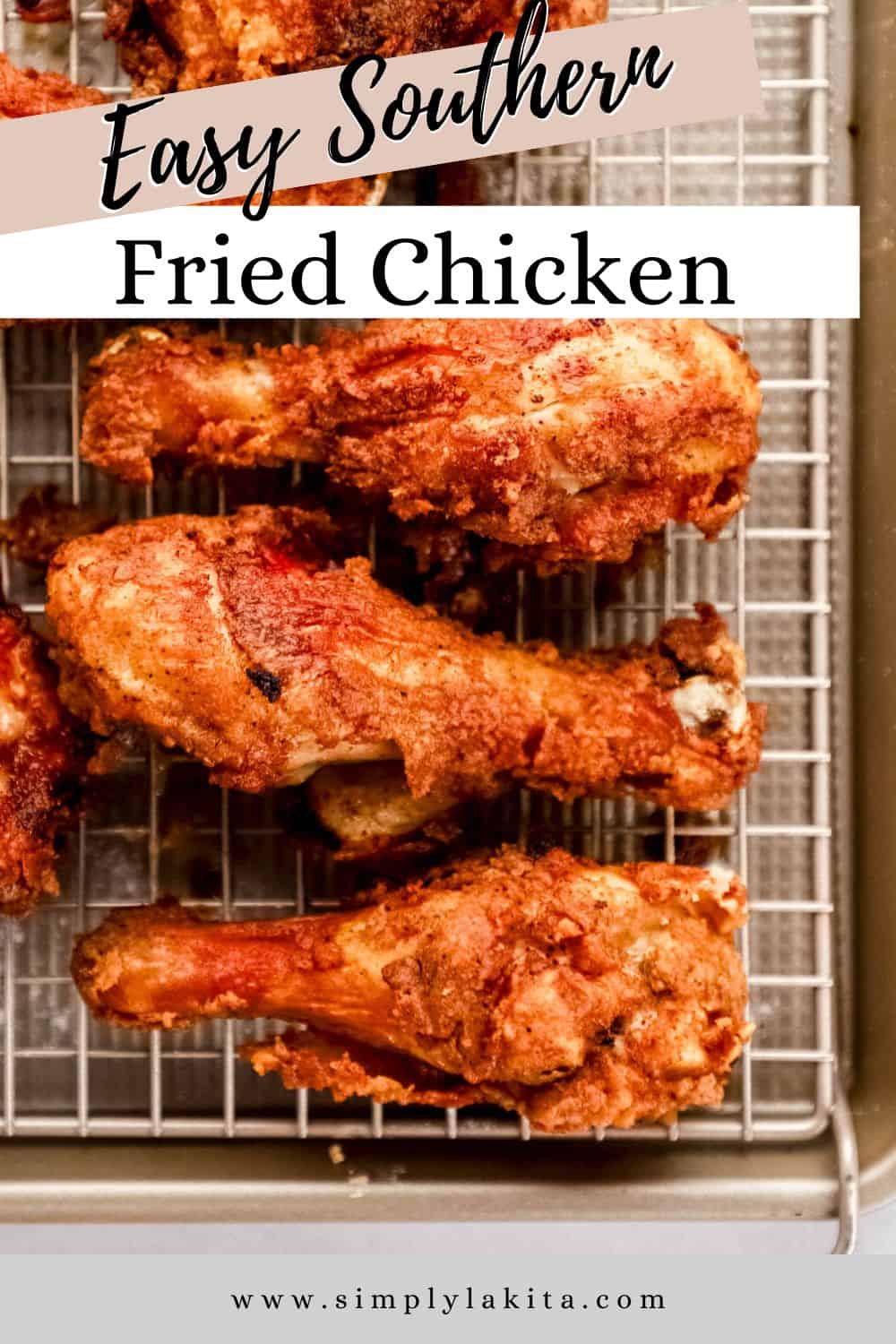 Southern Fried Chicken Recipe (Crispy, Juicy & Easy)