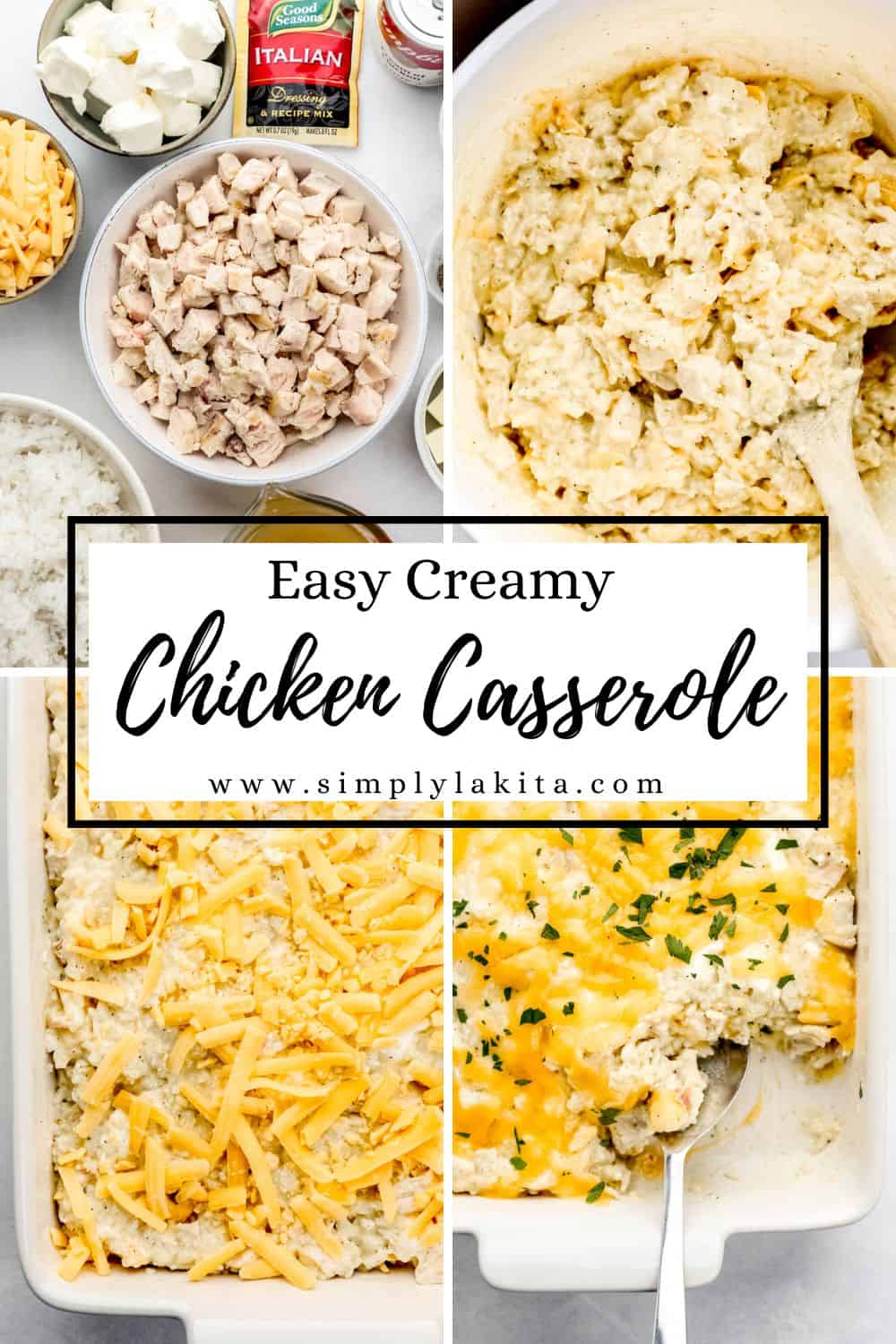 Creamy Chicken Casserole Recipe (Easy, Cheesy & Comforting!)