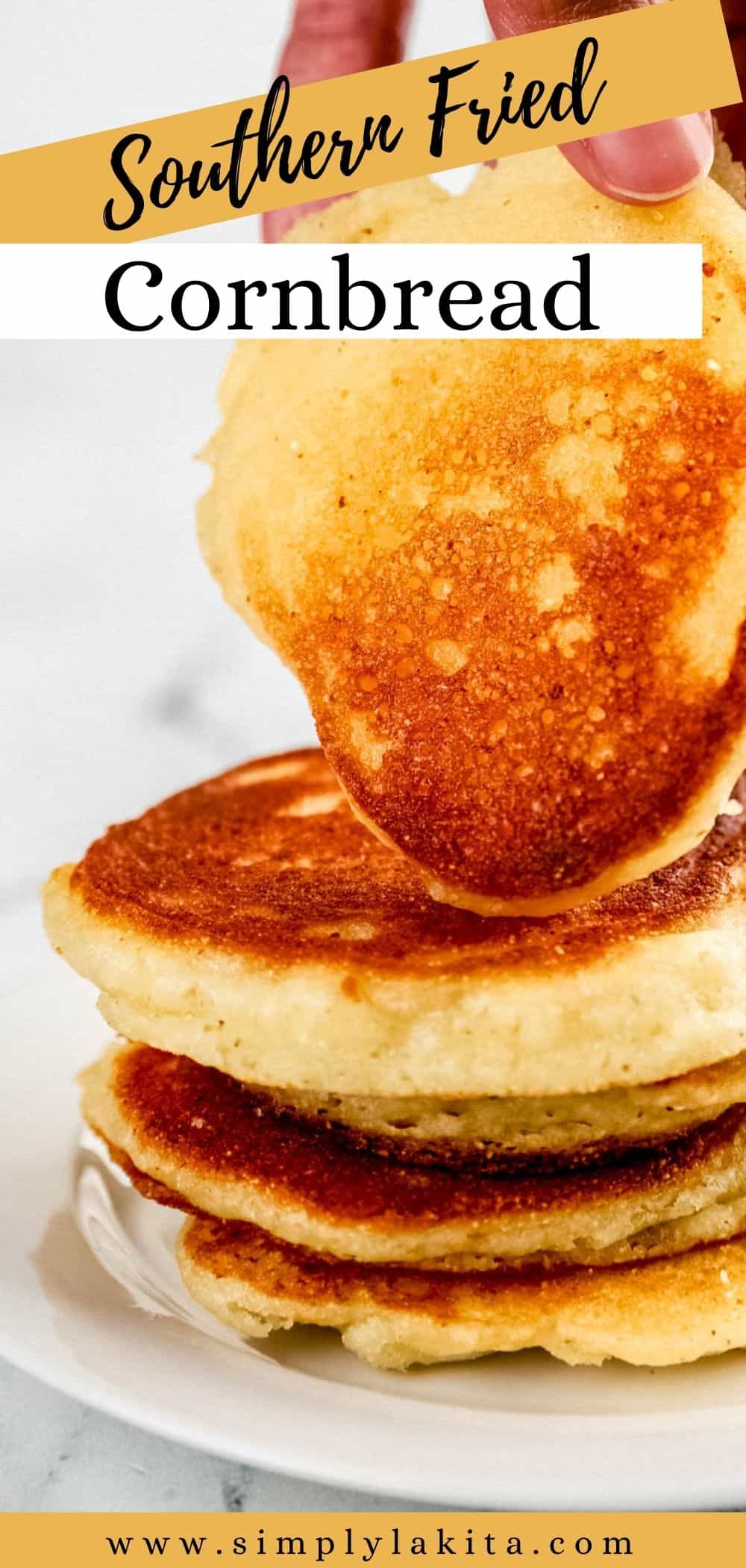 Hoe Cakes Recipe (Crispy Southern Fried Cornbread)